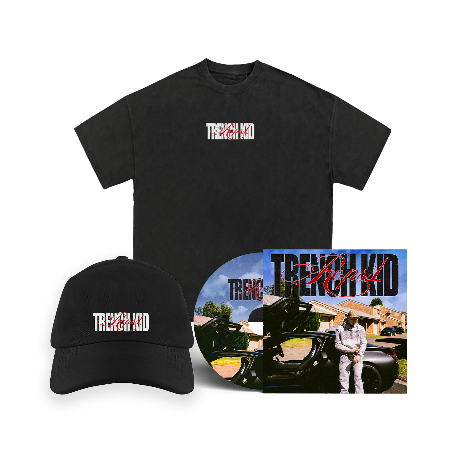 Trench Kid Bundle Pack (Black) - PRE-ORDER – Rops1 Merch