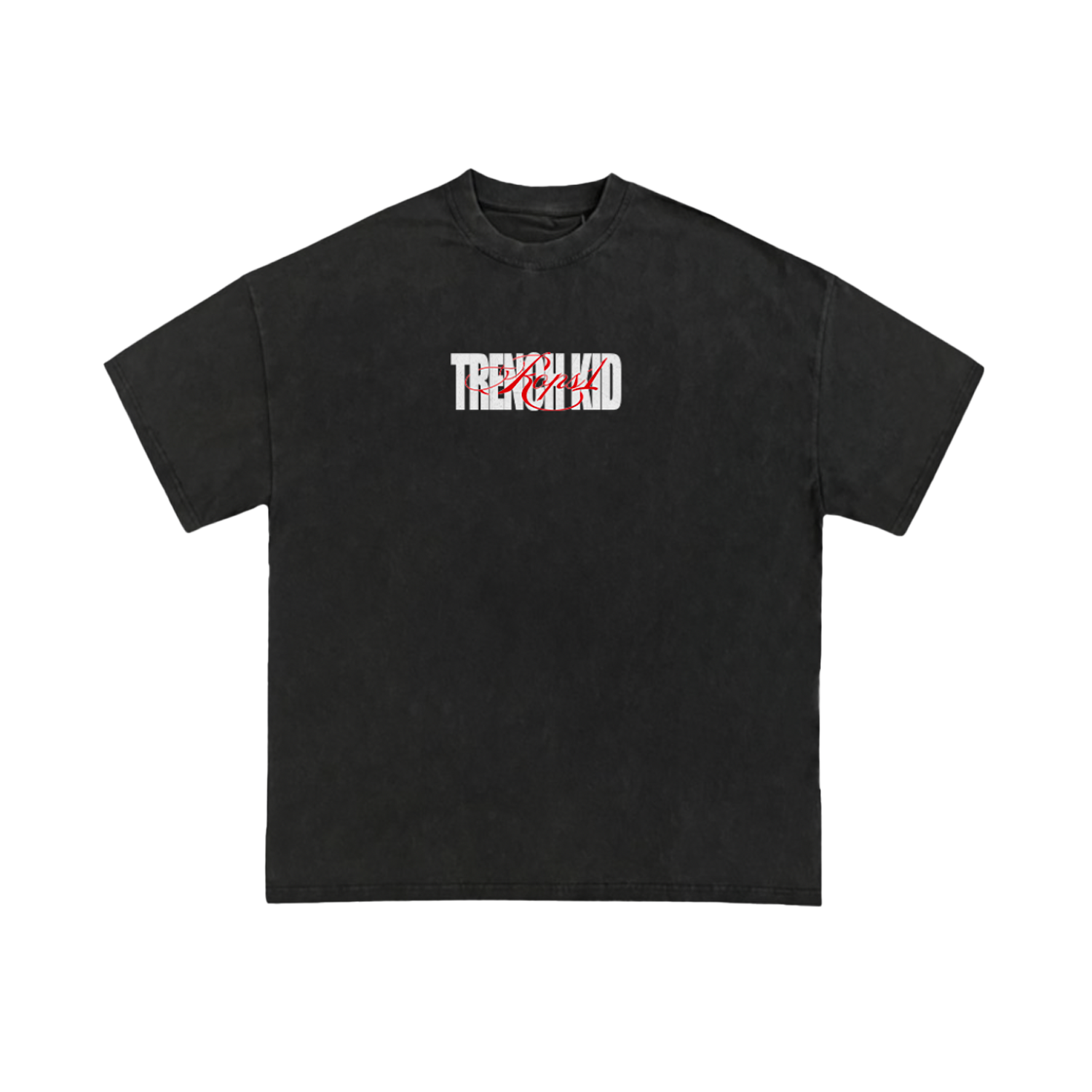 Trench Kid Cover Boy Tee (Black) – Rops1 Merch